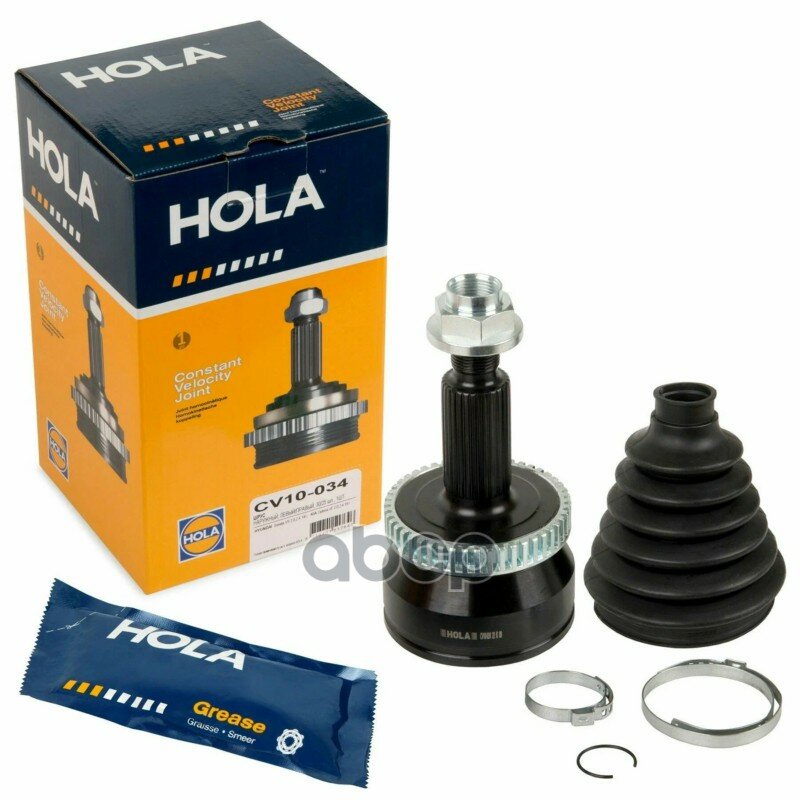 ШРУС наружный L HYUNDAI Sonata VII 2.0,2.4 14>, KIA Optima JF 2.0, HOLA CV10-034 HOLA арт. CV10-034