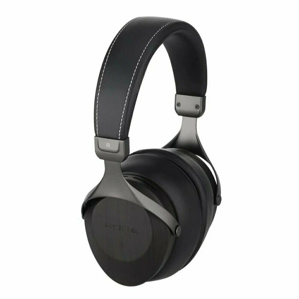 Игровые наушники Sivga SV021 Robin Black без микрофона с HiFi звучанием.