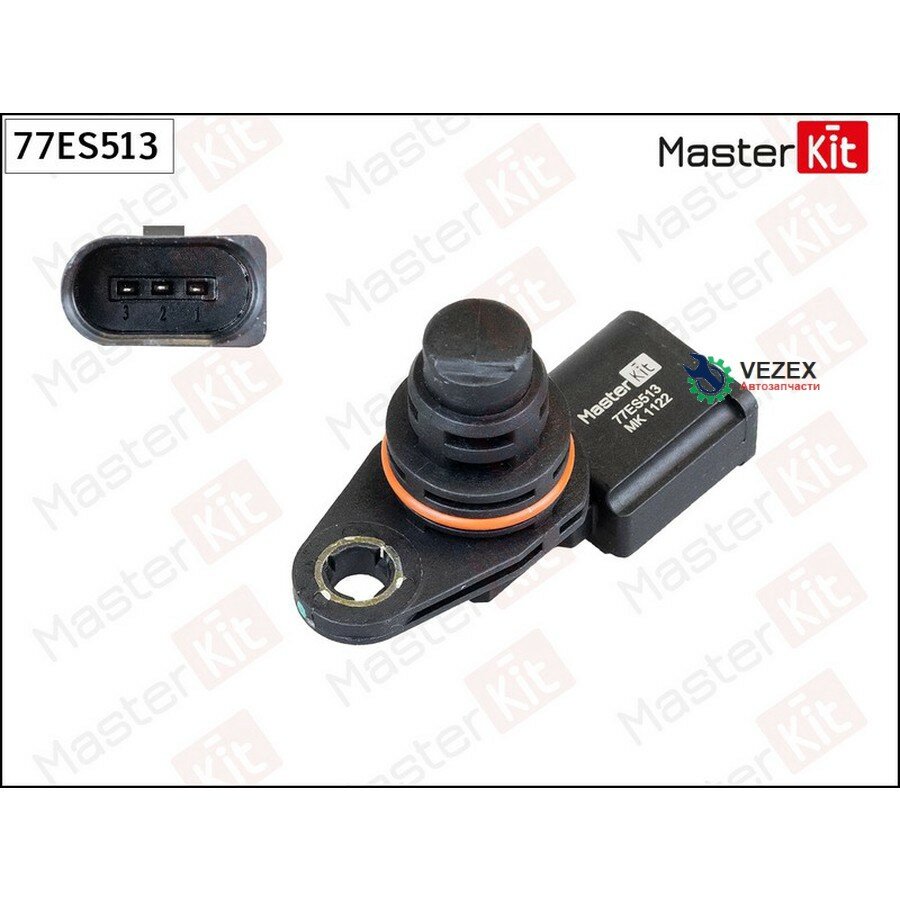 MASTERKIT 77ES513 датчик положения распредвала!\ Audi A2/A3, Skoda Fabia, VW Bora/Golf/Lupo/Polo 1.0-1.6 97>