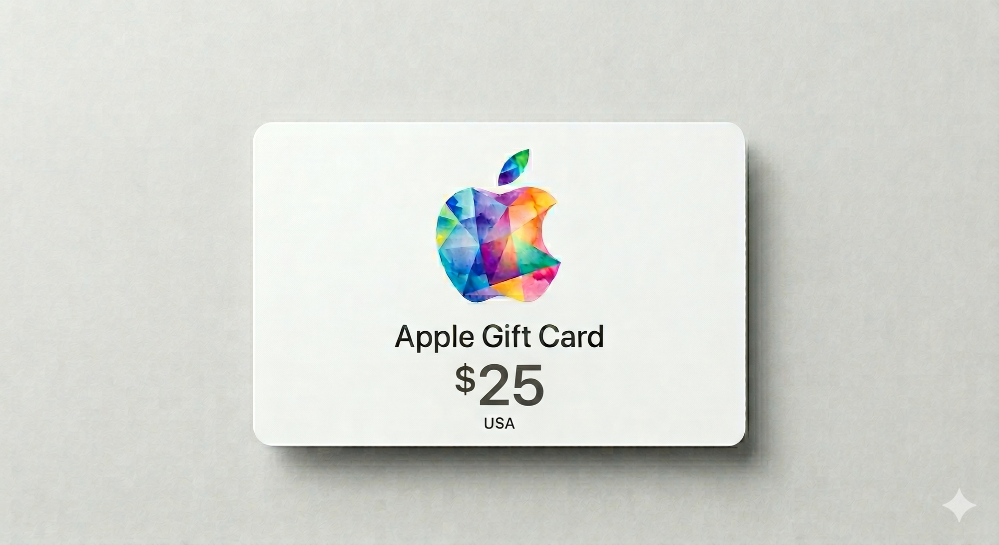 Apple Gift Card US (США) — Подарочная карта App Store и iTunes 25$