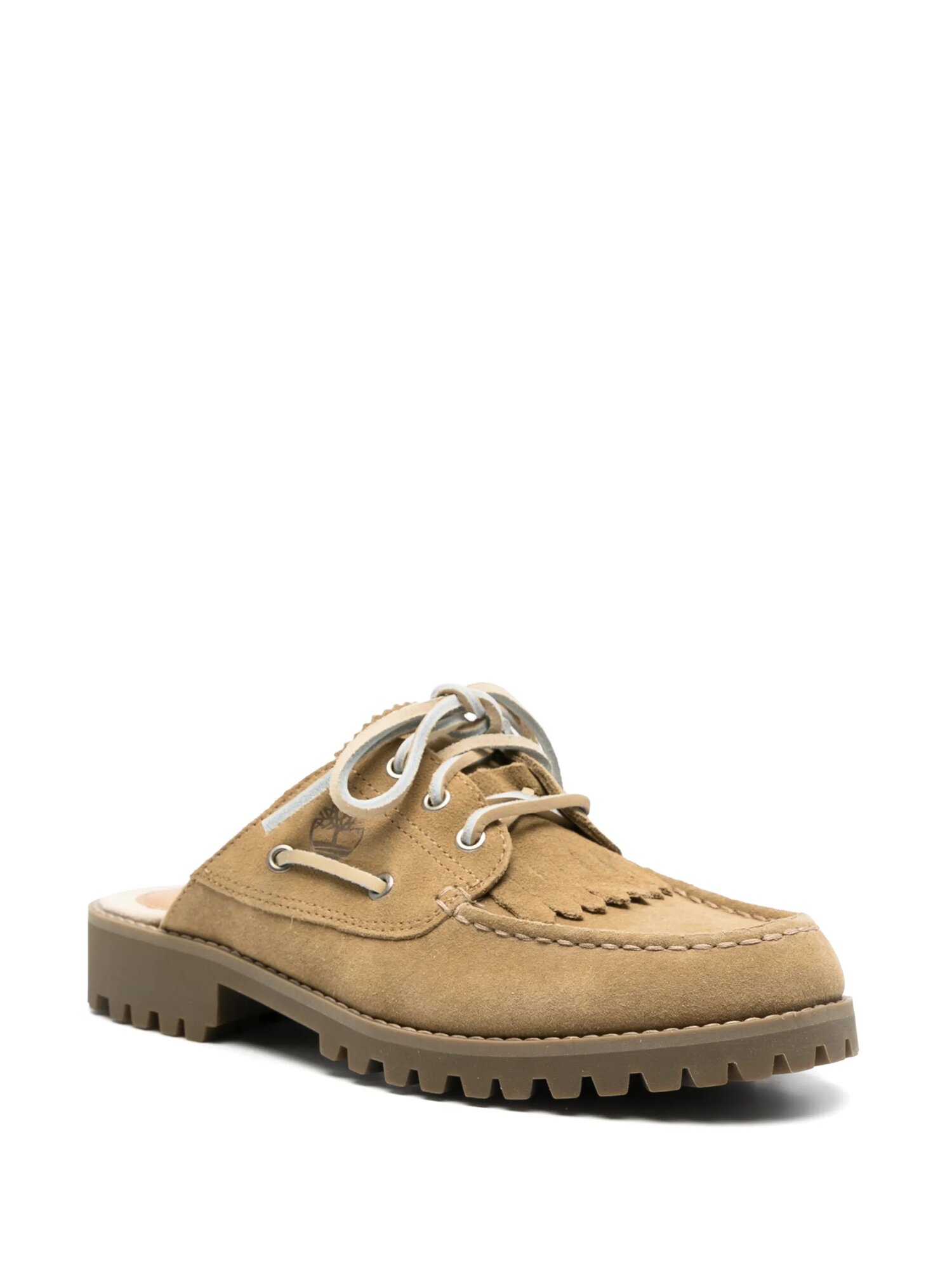 Мюли Timberland Fringed lace-up mules, размер 9 US, разноцветный — фото 1
