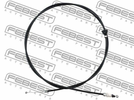 Трос привода открывания замка капота MITSUBISHI Lancer X Grandis 04- FEBEST 0499-HCCY5A