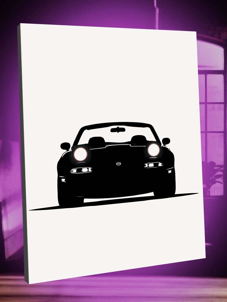 Картина по номерам Mazda MX-5 Miata NA
