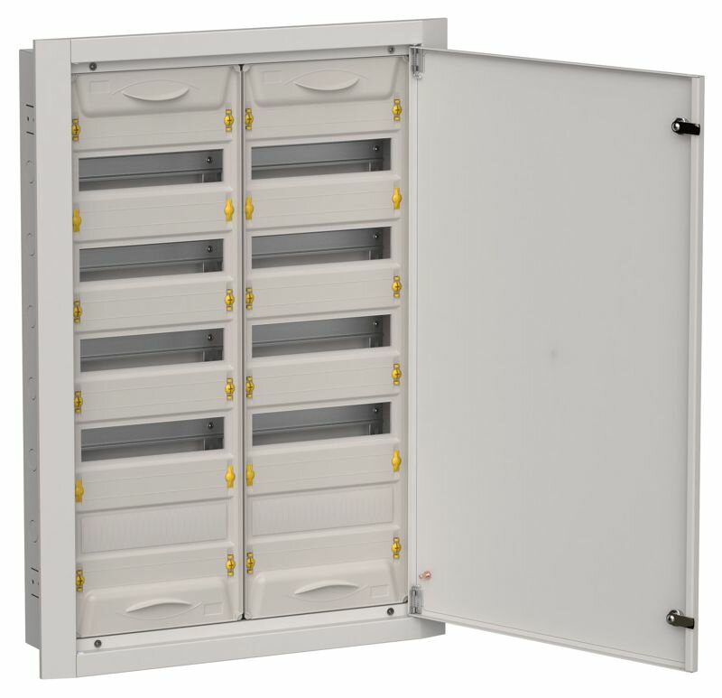Корпус ЩРв-120 (2х60) TITAN 5 880х625х130 IP31 сер. метал. IEK TI5-50-V-2X060-31-7035