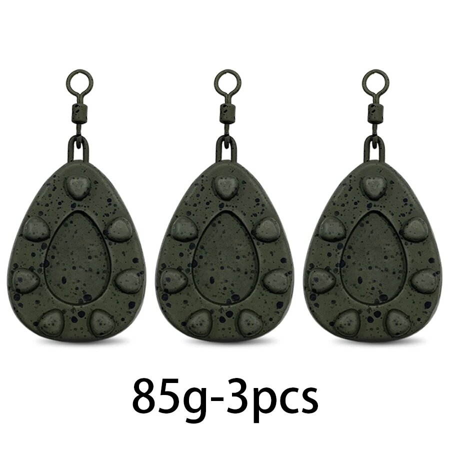 Грузила для рыбалки из свинца 85g 3pcs