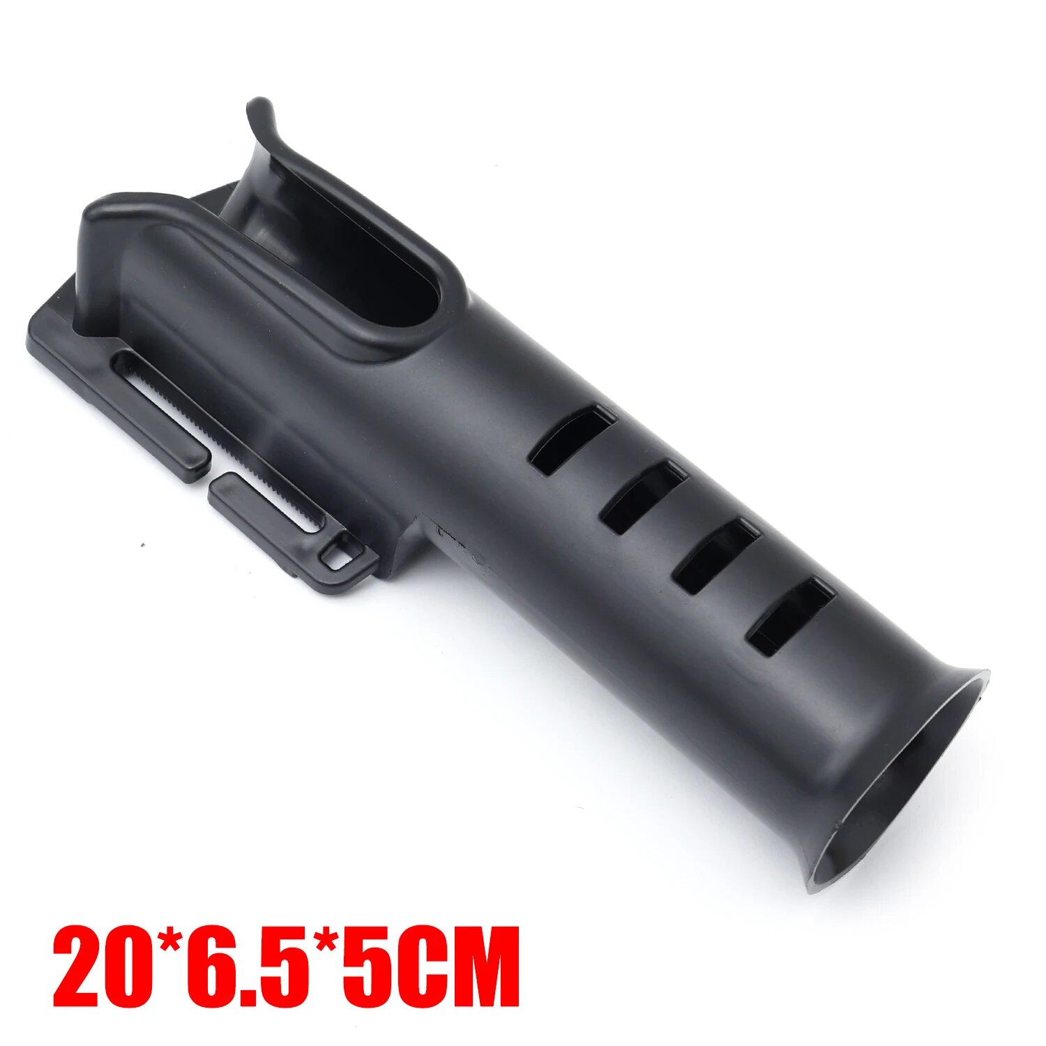 Держатель для удочки, черный, 20*6.5*5см