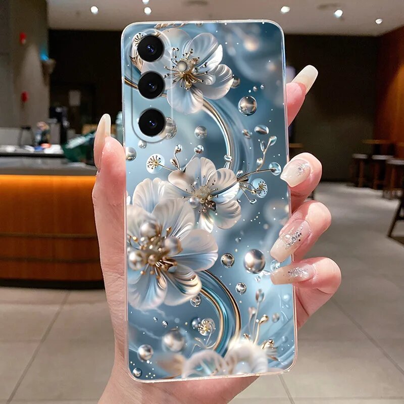 Чехол Samsung Galaxy S26 S26+ S26 Ultra, Flower, TPU-TPU329