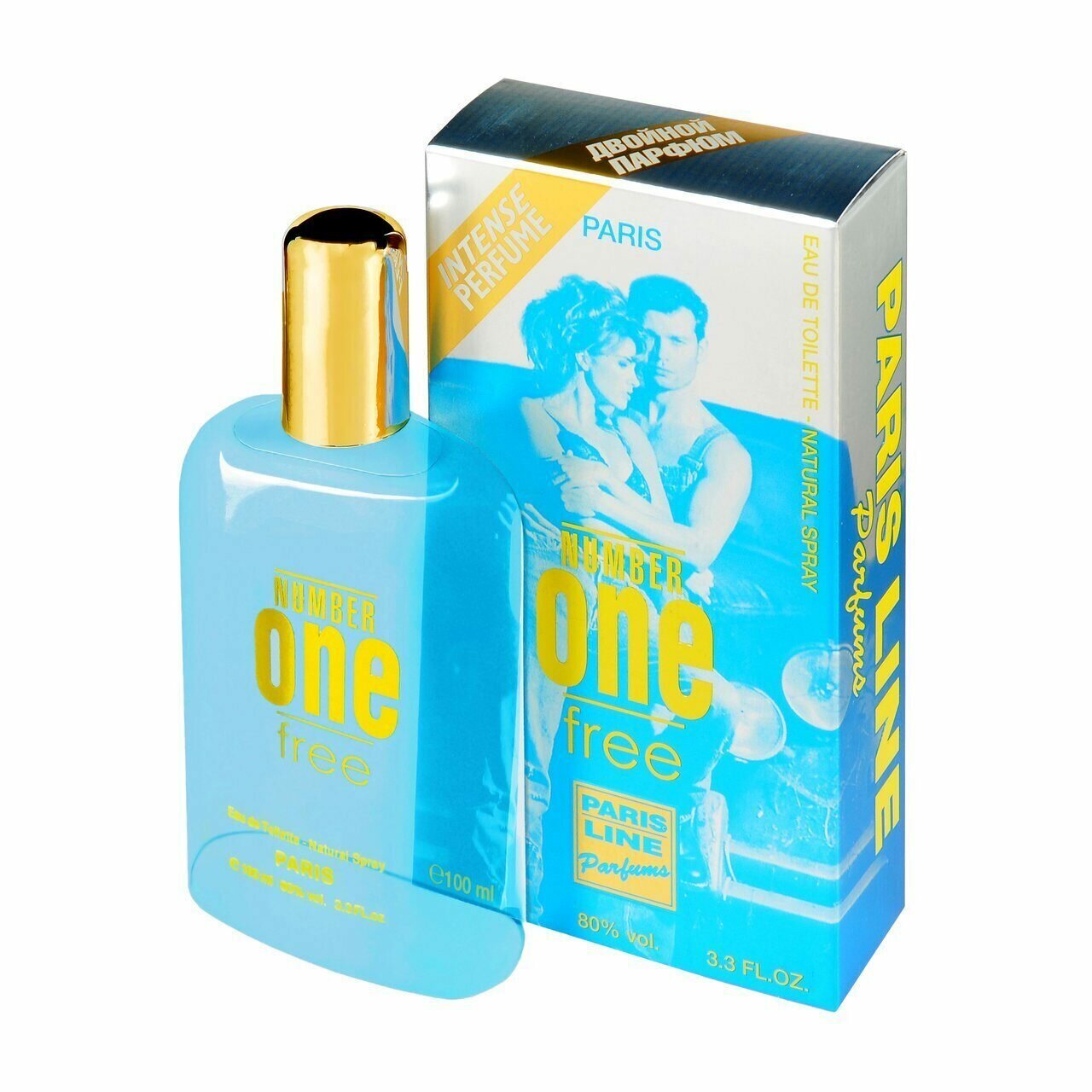 Number One Free INTENSE PERFUME (Номер Первый Фри двойной парфюм)Т/В муж. 100 мл
