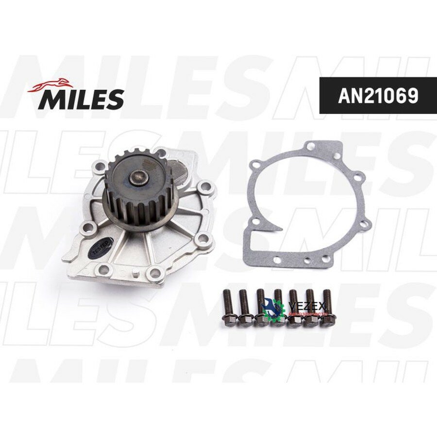 MILES AN21069 Насос водяной VOLVO S80/V70/XC90 2.4D/3.0 AN21069