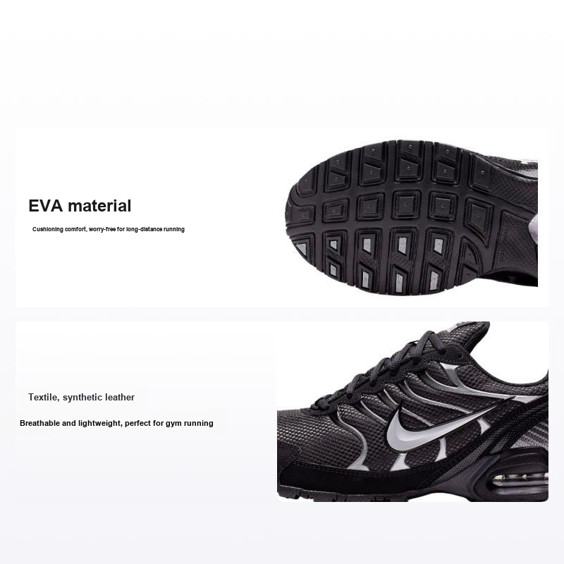 Кеды NIKE Air Max Torch 4, размер 47.5 EU, черный, серебряный