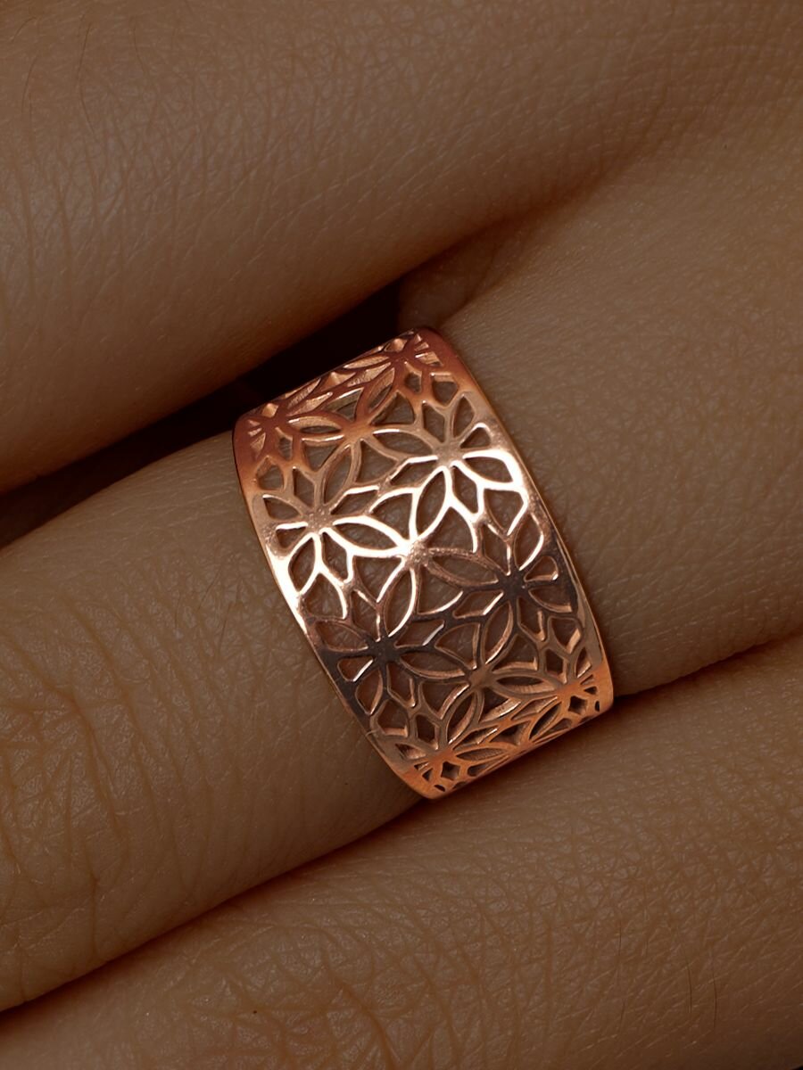 Кольцо, серебро, 925 проба