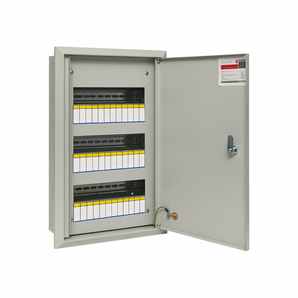 Распределительный встраиваемый щит EKF ЩРв-36з IP30 520х340х120 с замком mb11-36