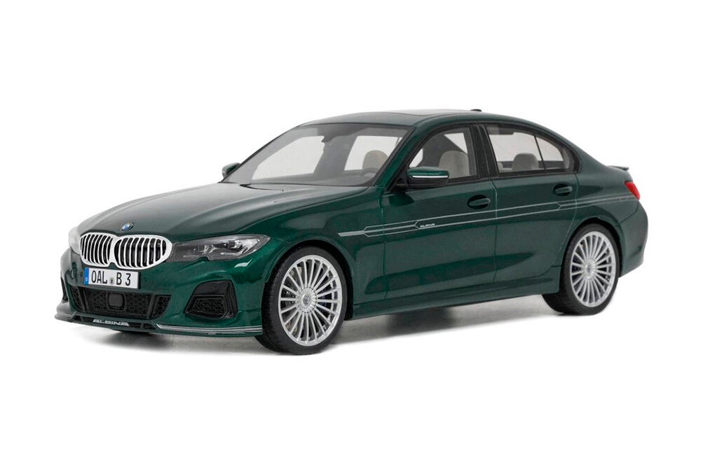 Модель коллекционная GT SPIRIT Bmw alpina B3 biturbo saloon greenmetallic golden
