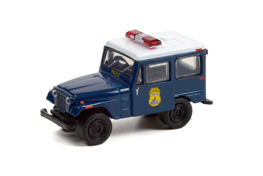Jeep DJ-5 indianapolis metropolitan police department 1974 / jeep DJ-5 департамент столичной полиции индианаполиса 1974 (длина модели 6-10 см)