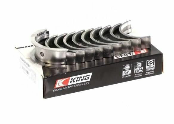Вкладыши коренные коленвала, комплект KING 3362222 12S9T MB5706SI0.25 RZZ P4