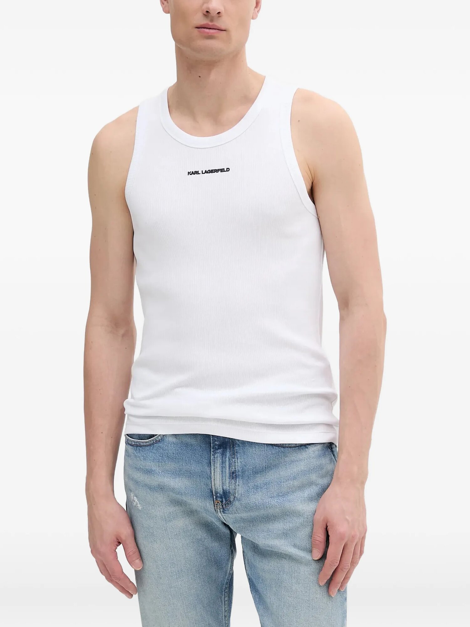 Топ Logo-detail tank top