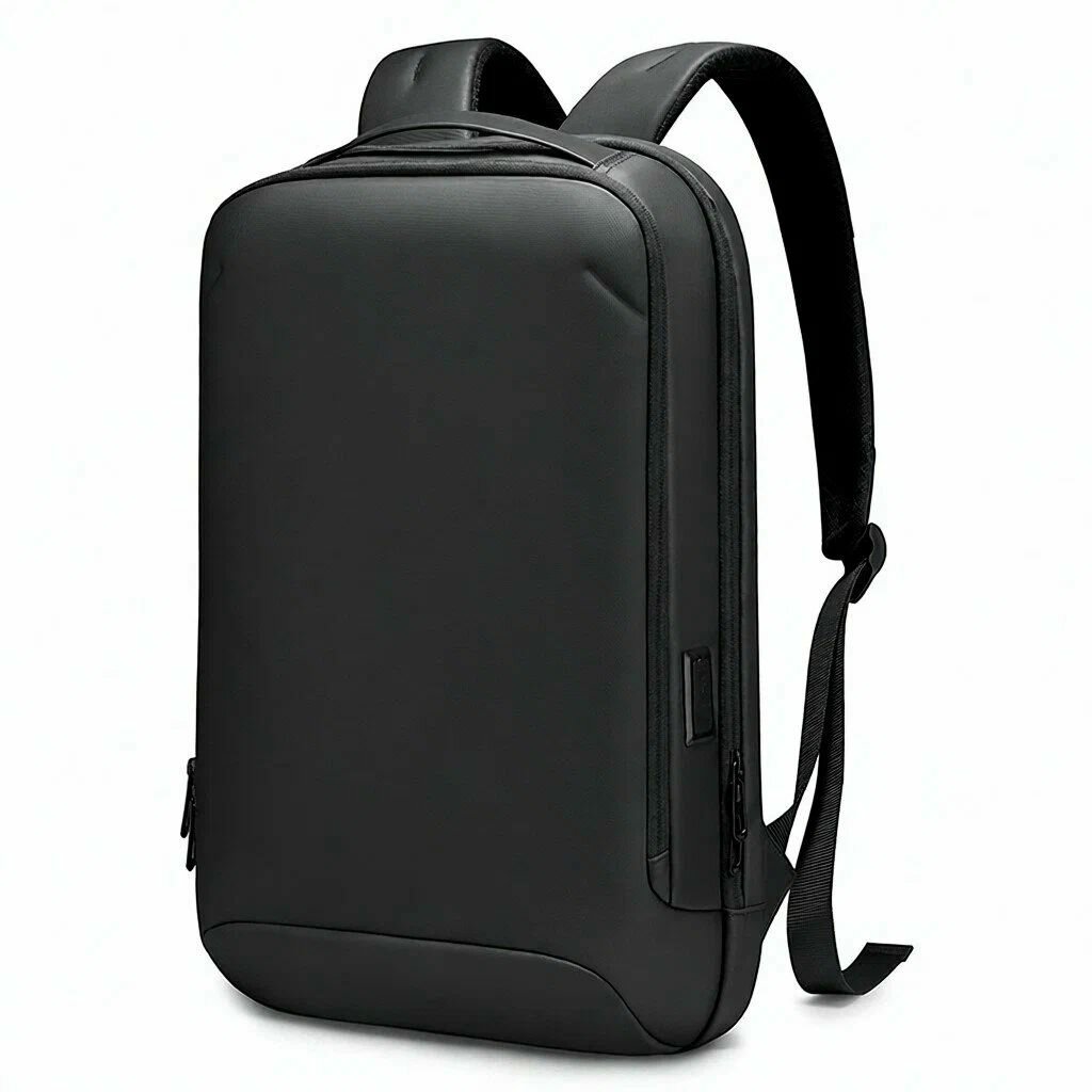 Рюкзак для мужчин MARK RYDEN MR9008 2021 Черный Оксфорд ткань 15.6 дюймов ноутбука Бизнес Зippers 2 ремня Capacity 20L Waterproof Breathable Wear-Resistant Anti-T