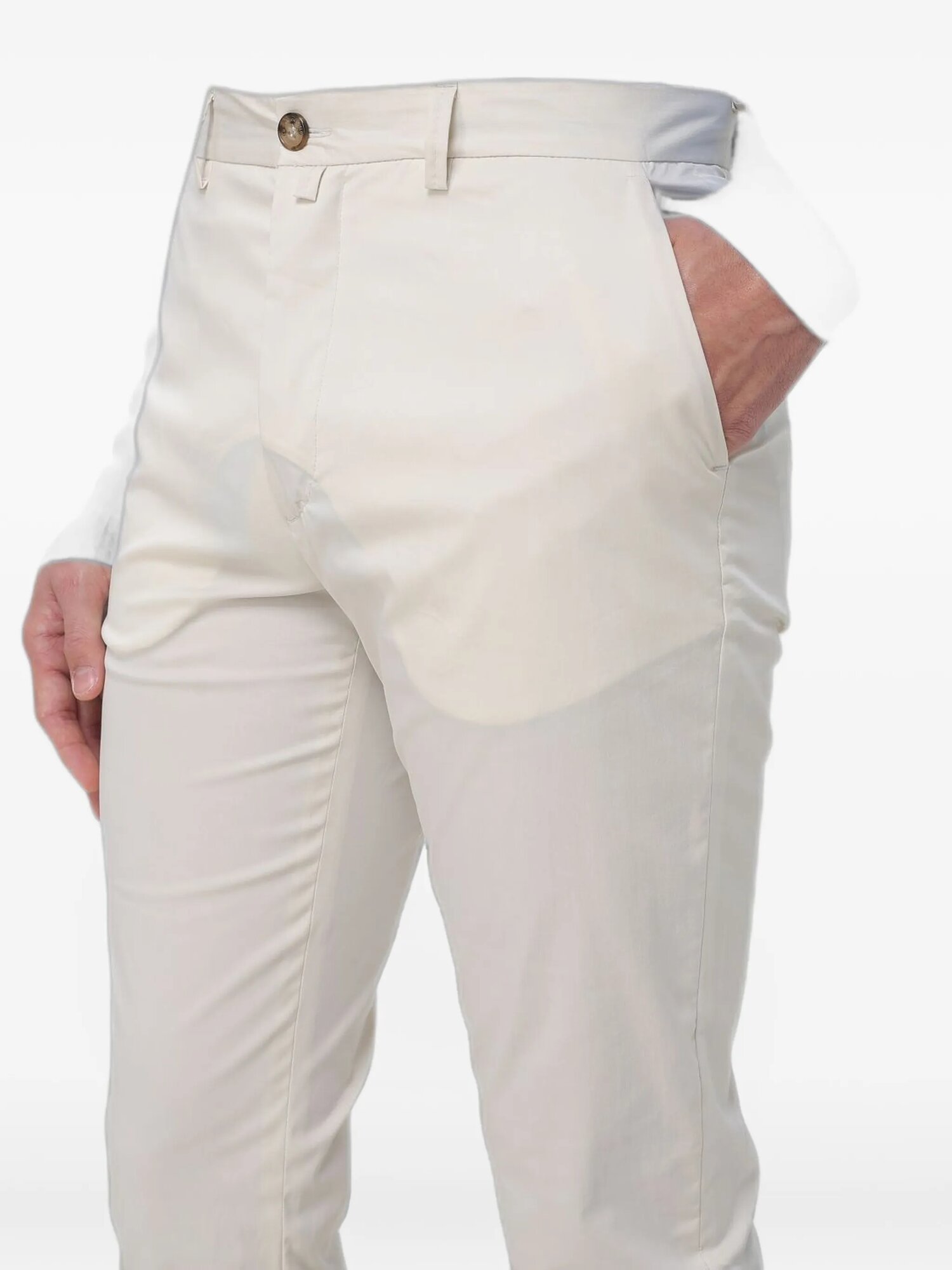Брюки Brooksfield Chino trousers, размер 52, разноцветный — фото 1