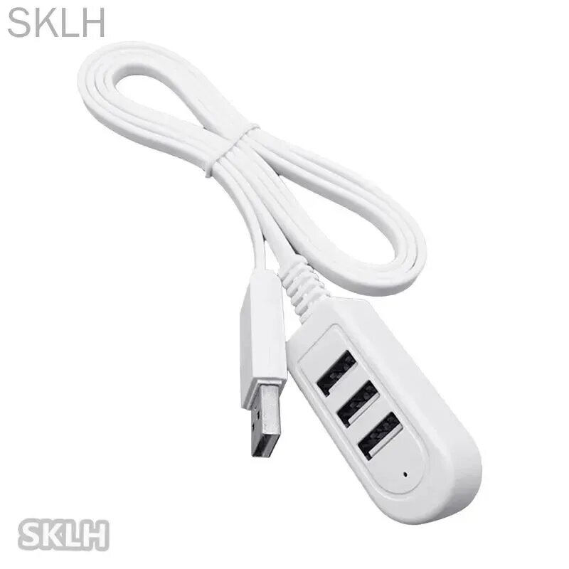 Удлинитель USB-кабеля Зарядное устройство Линейный разветвитель-концентратор 3 Зарядка