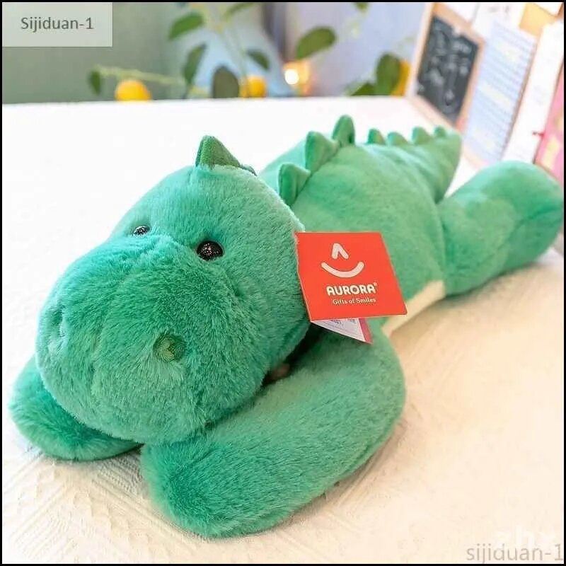 Уютная игрушка-плюшевый медведь супер мягкий от компании Aurora World, модель "Динозавр"-30 см. sijiduan-1