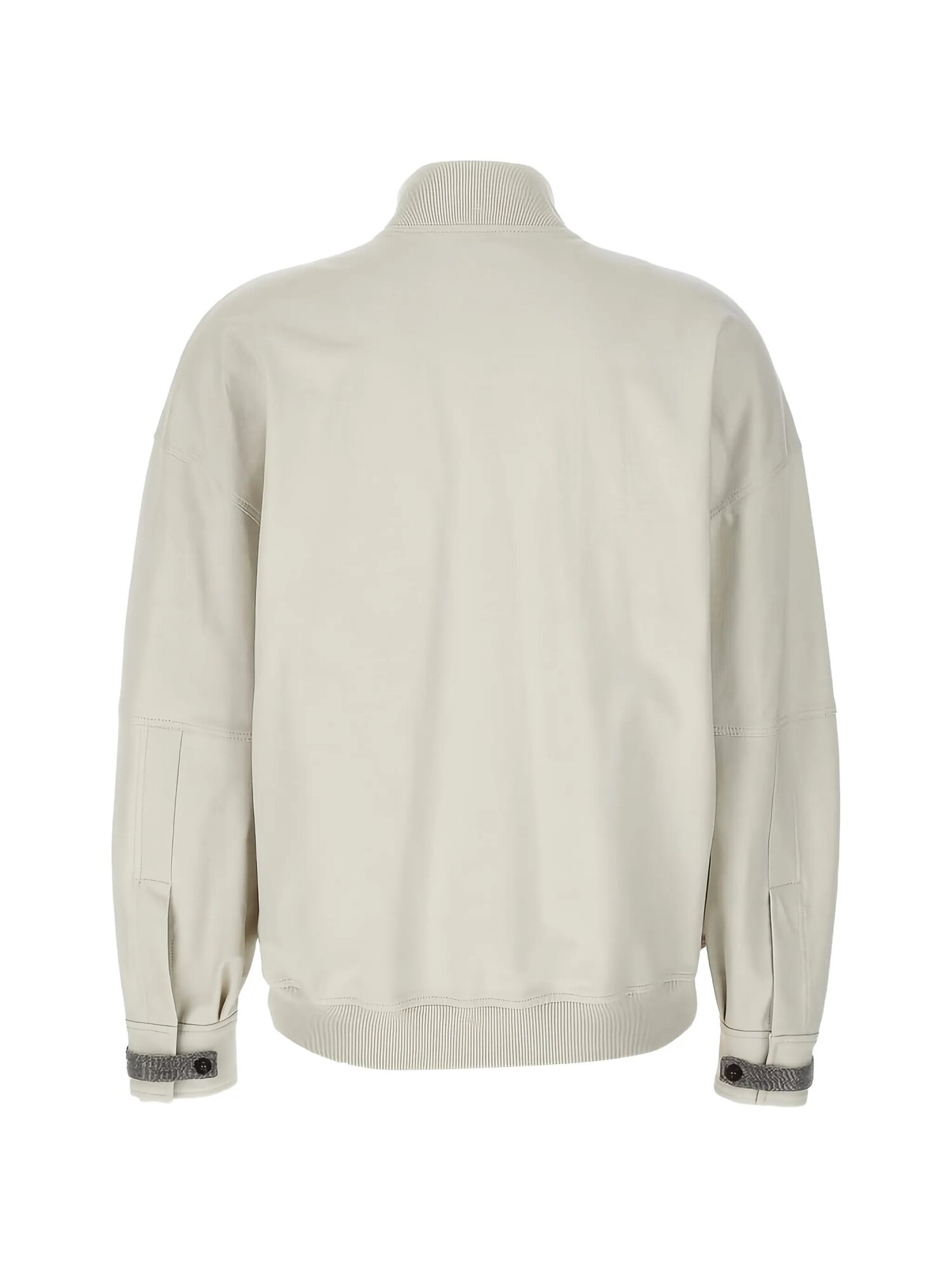 Куртка BRUNELLO CUCINELLI Zip-up panelled jacket, размер 42, разноцветный — фото 1