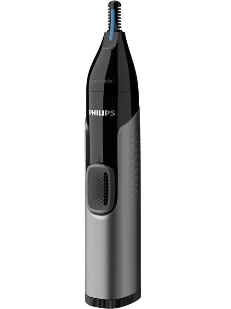 Триммер Philips NT3650/16, для носа, ушей и бровей, серый/черный