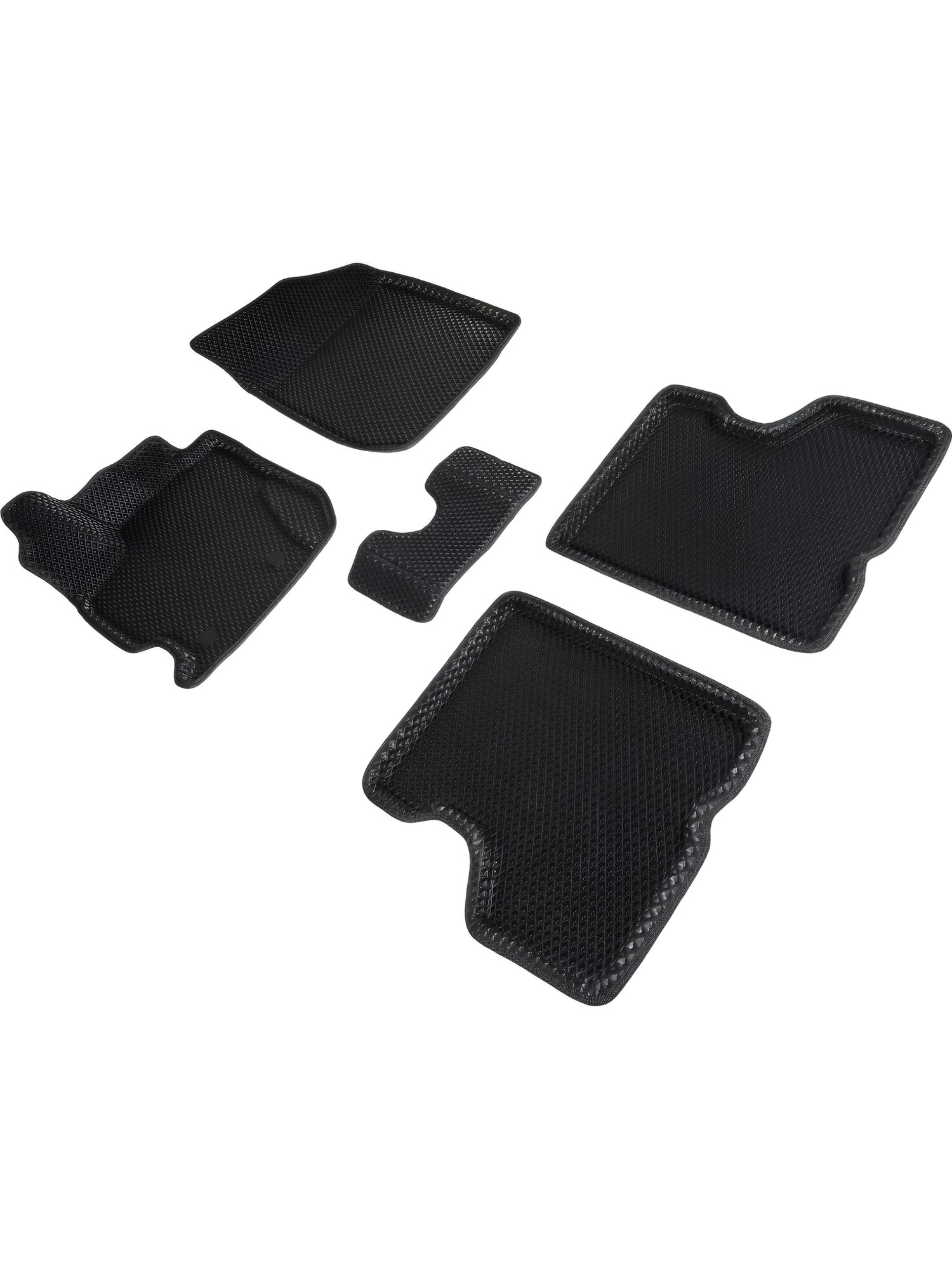 Коврики EVA 3D ромб для Renault Kaptur 4WD 2016-2022 Seintex 95373