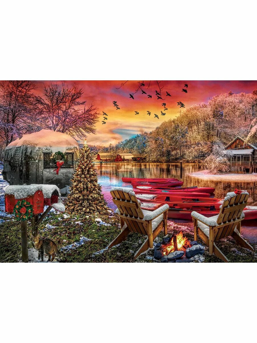 ART PUZZLE Кемпинг 2000 дет. — фото 1