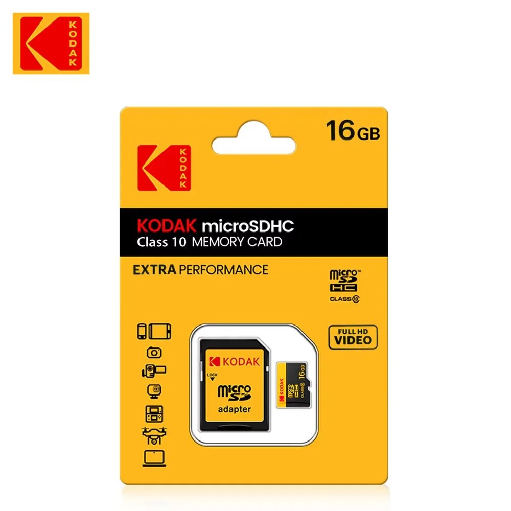 KODAK карта памяти Micro SD 32 Гб / 64 Гб