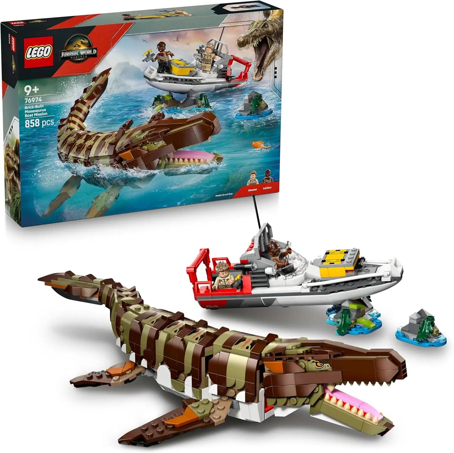 LEGO 76974 Мир Юрского периода: Миссия Канглона и корабля