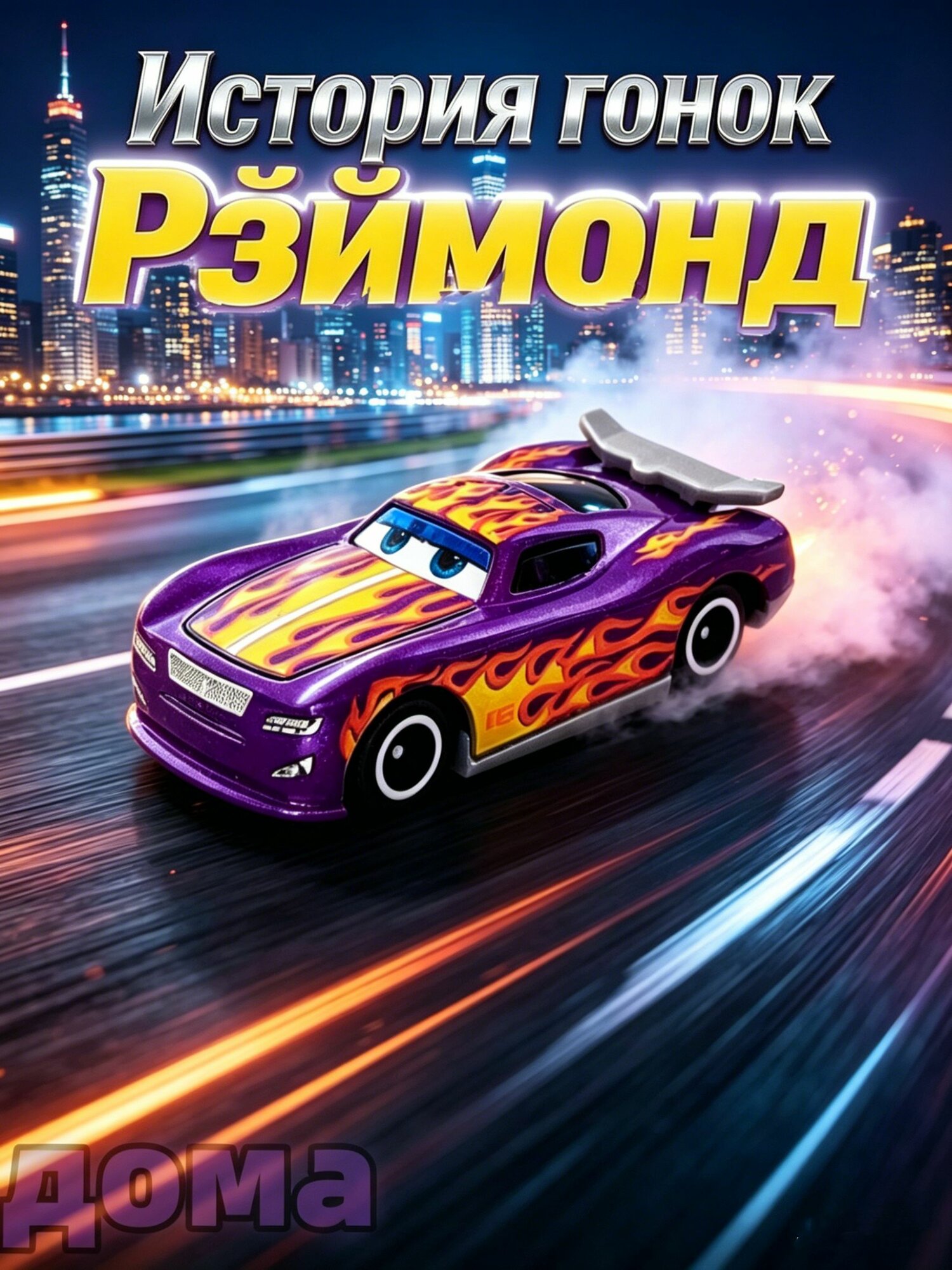 Сплавная игрушечная гоночная машина с пламенным узором, инерционная модель, коллекционная игрушка для мальчиков