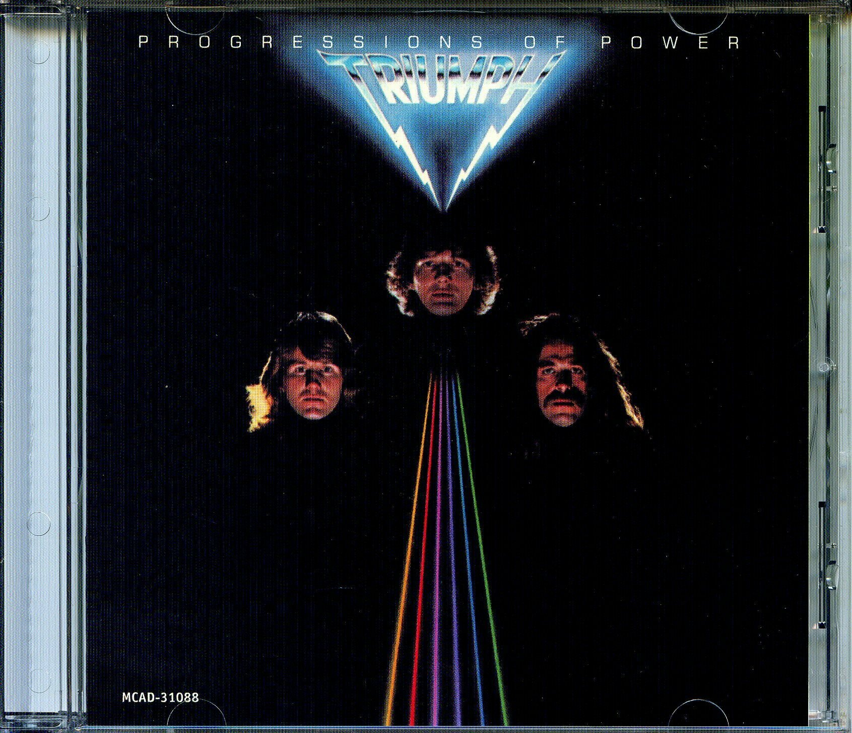 TRIUMPH - Progressions Of Power 1980 г. Компакт диск