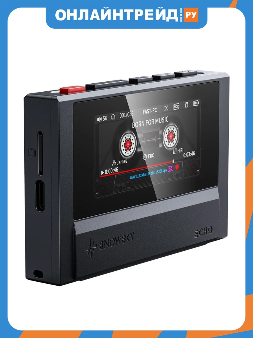 Цифровой плеер Fiio Snowsky Echo, черный