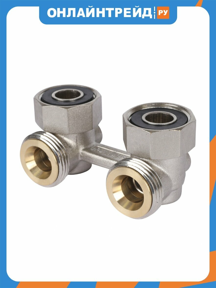 Узел нижнего подключения Meibes Standart line, E2/50 угловой, 3/4"НР х 3/4"НР (ст. арт. SX 10017)