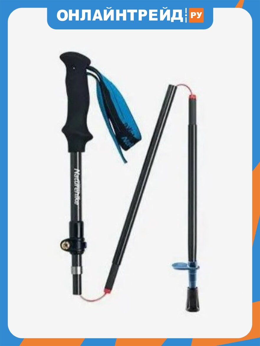 Naturehike Палки треккинговые, карбон, ST07, голубые, для ходьбы (2 шт.) NH18D010-Z-SSBL. SET
