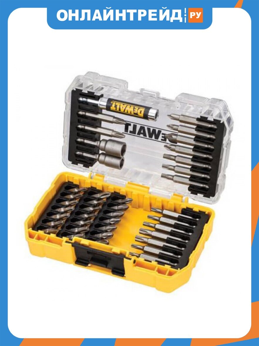 Набор бит Dewalt DT70705 TOUGH CASE (40шт) в кейсе