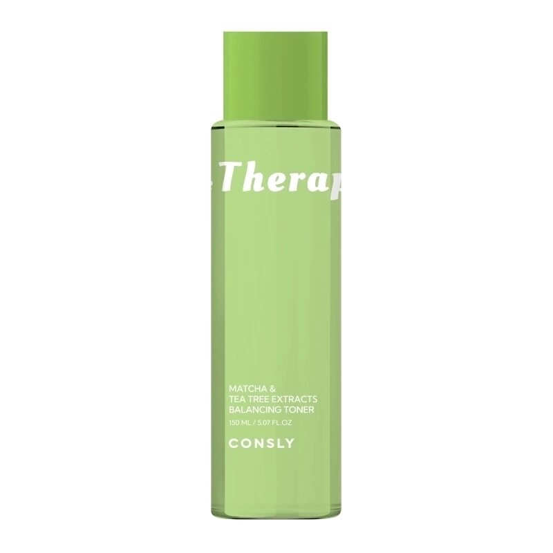 Consly The Therapy Matcha Biome Oil-free Balancing Toner Балансирующий тонер с экстрактом матча и чайного дерева