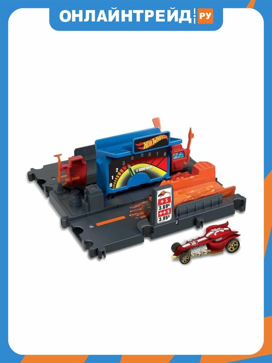 Игровой набор Hot Wheels HKX45 Сити Автозаправочная станция