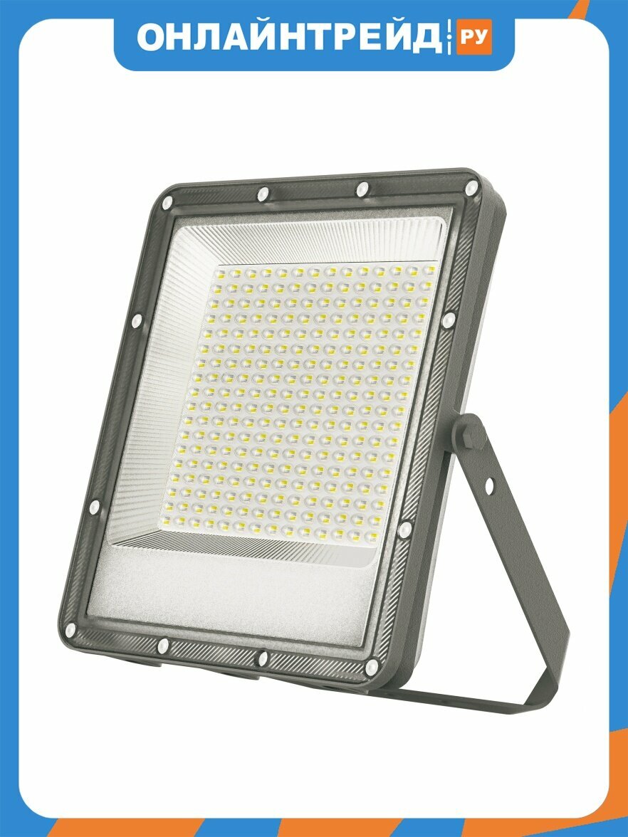 Светодиодный прожектор Uniel ULF-F51D-200W/6500K IP65 200-240V GREY