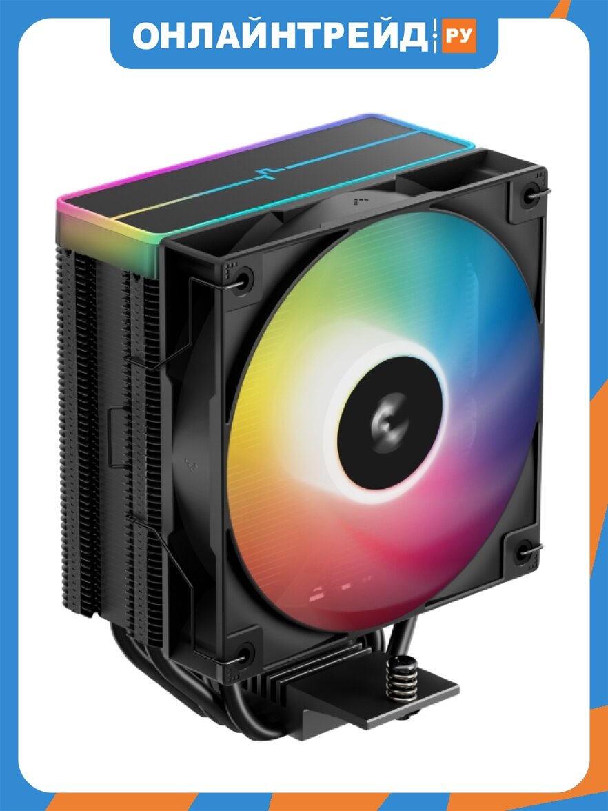 Кулер для процессора Deepcool AG400 BK ARGB V2 (R-AG400-BKAMMN-GJD)