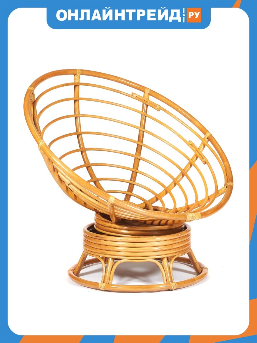 Кресло-качалка Tetchair Кресло-качалка "PAPASAN" w 23/01 B / без подушки / Honey (мед)