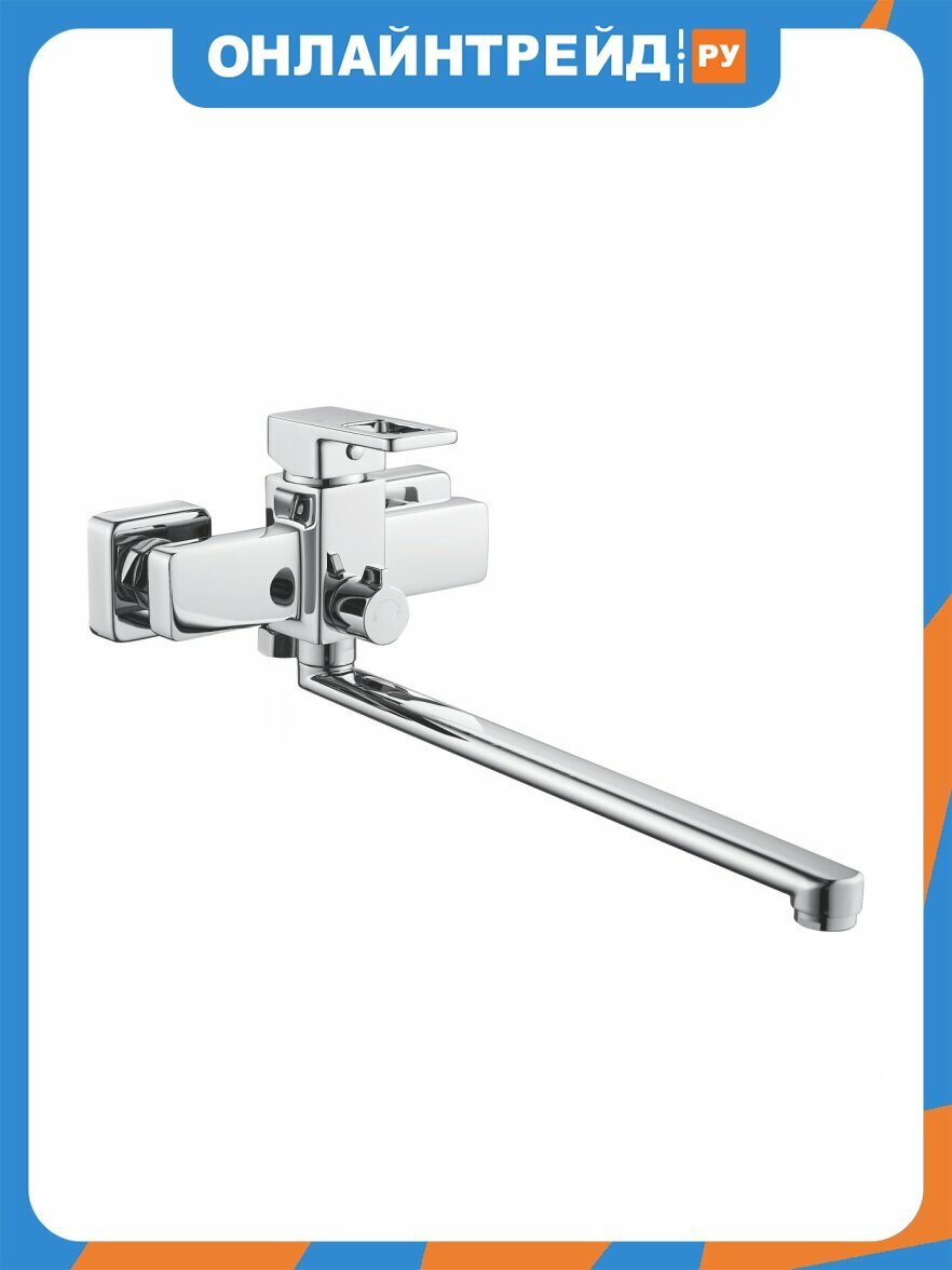 Смеситель для ванны Shevanik S8222, хром