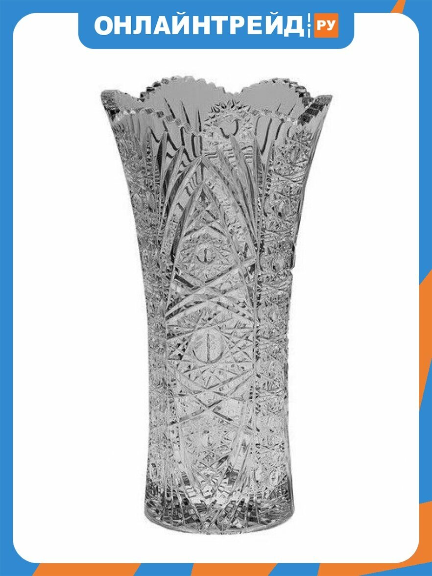 Ваза Crystal Bohemia SISSI, 35 см, хрусталь