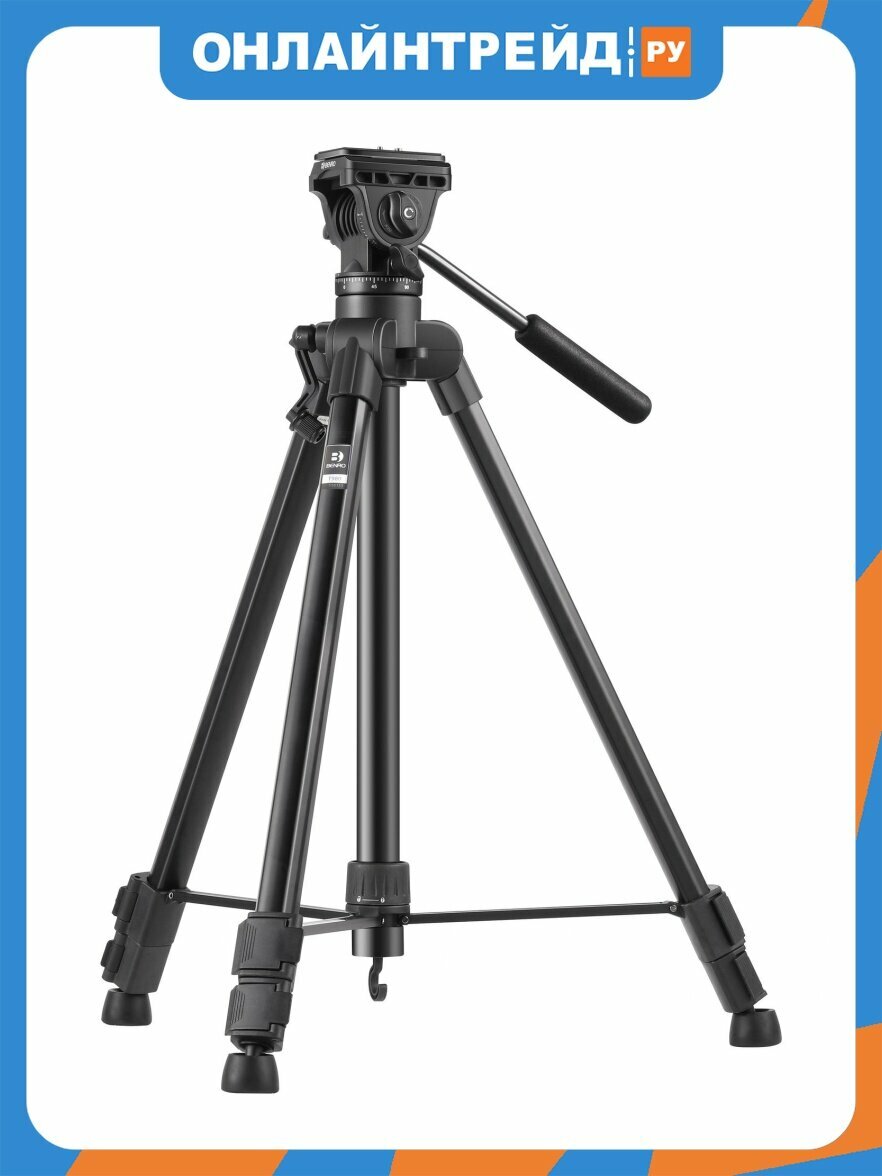 Штатив Benro T980 c фото-видео головой
