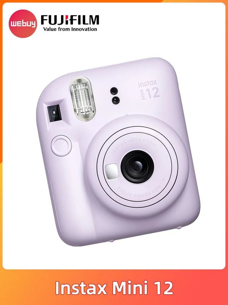 Fujifilm Мини-принтер Instax Mini 12 Мини-принтер, Монохромный, Цветной