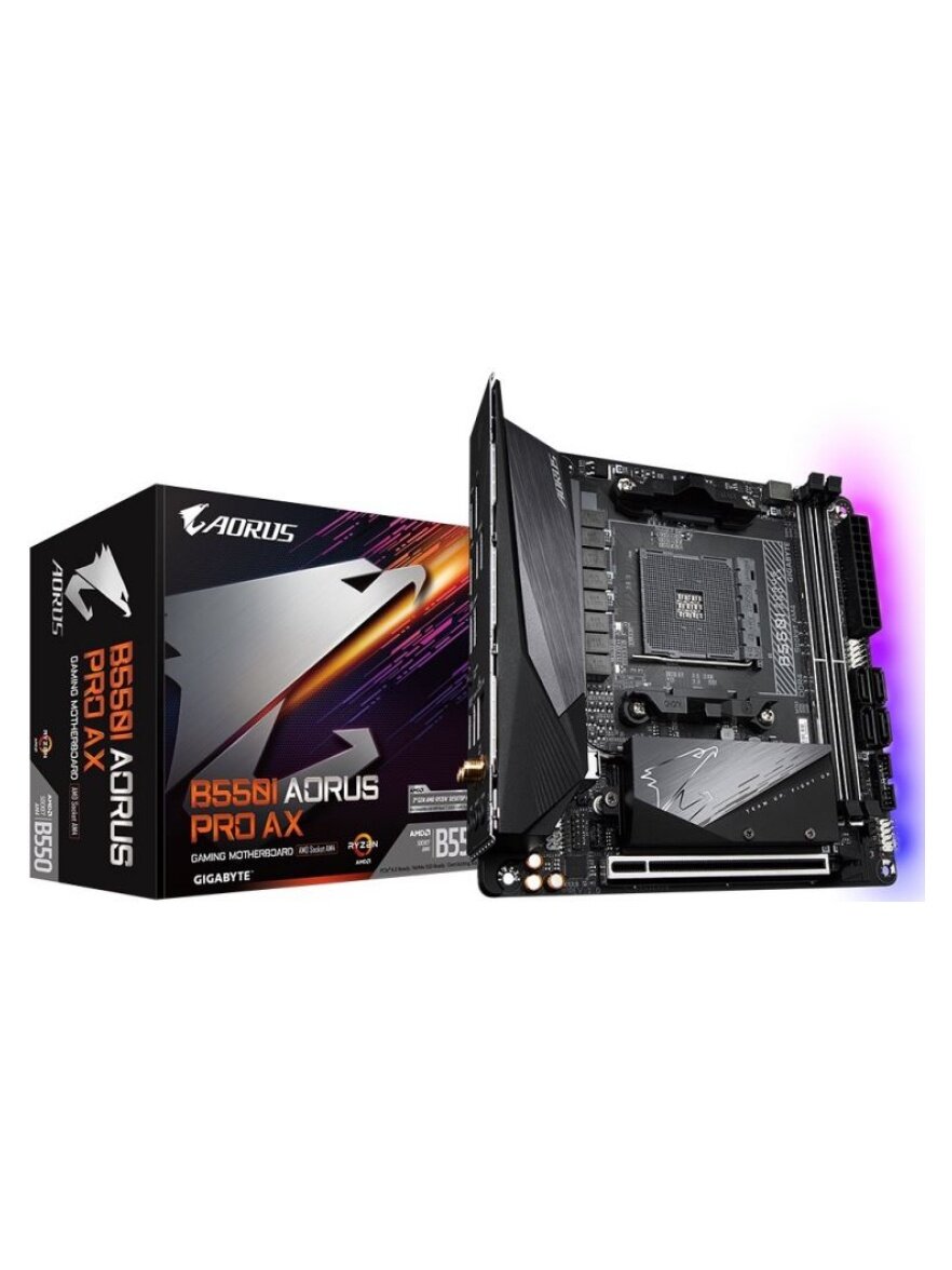 Материнская плата Gigabyte B550I AORUS PRO AX (AM4, mini-ITX)