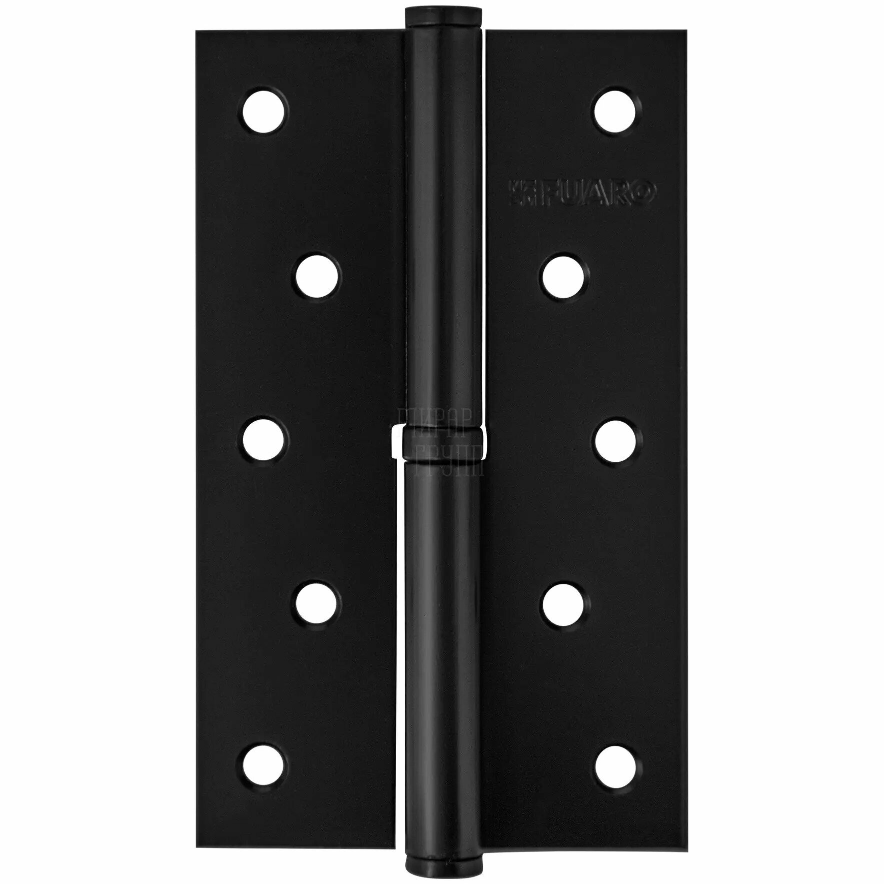 Петля Fuaro (Фуаро) съемная IN5430SL-BL BL левая (413/BL-5 125x75x25) мат. матовый черный