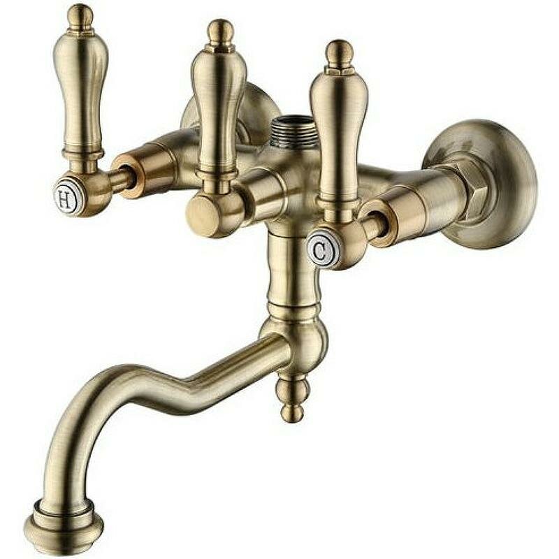 Смеситель для ванны Caprigo Adria-Classic Metal Edition 03M-518-vot бронза, вентильное управление, латунь