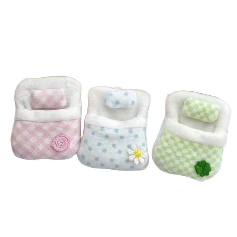 Плюшевый мини-спальник для кукол macroupta 3PCS