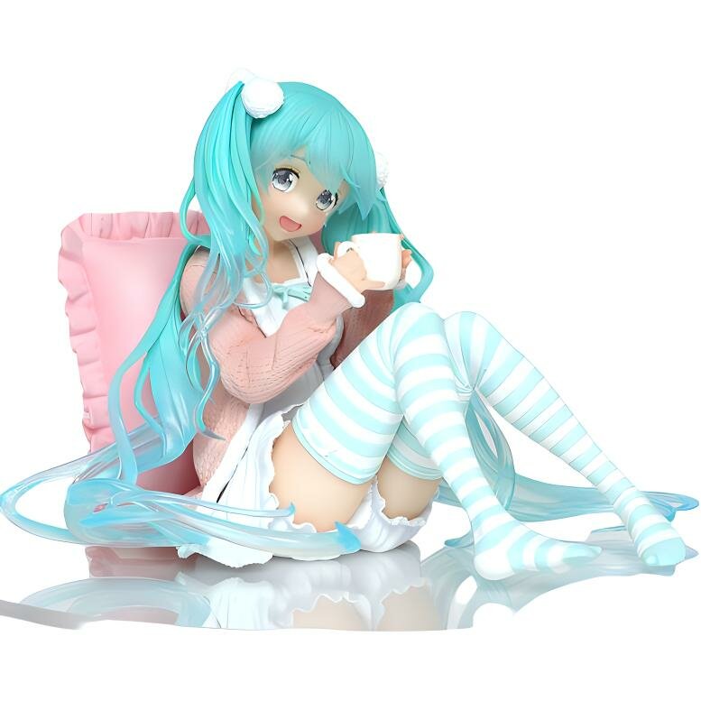 Фигурка унисекс TAITO Hatsune Miku, Casual Wear, Sitting Posture, 12 см